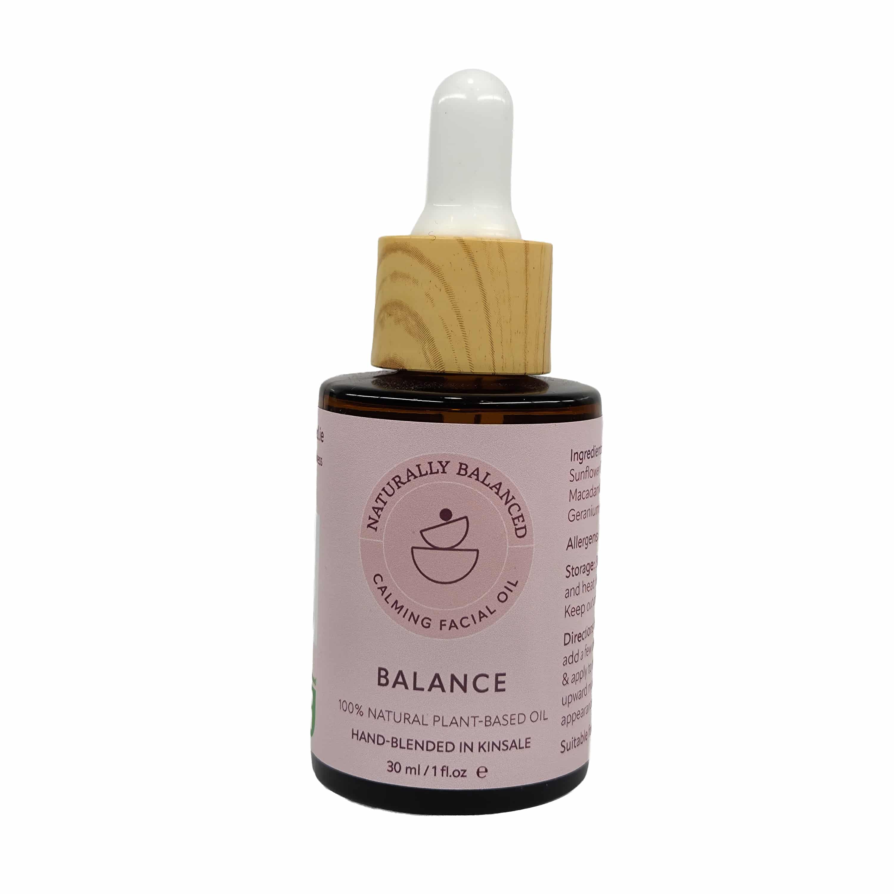 Balance Facial Oil - Calming Oil – Naturally Balanced